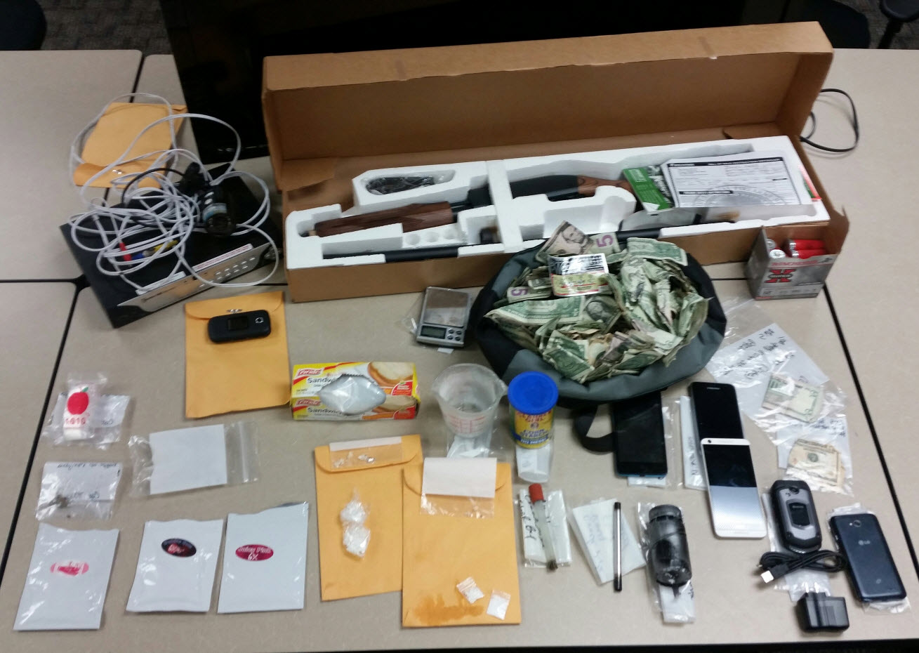 Narcotics Raid at 100 Josephine | CCPD Blotter